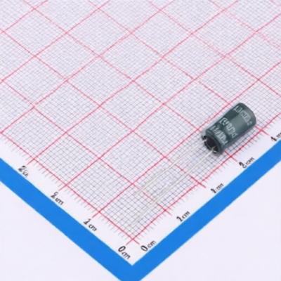 China Low Impedance Aluminum Electrolytic Capacitor Econd 330uF6.3V6.3x11GF for LED Lighting and Motherboard Applications for sale