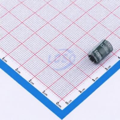 China Durable Econd 1000uF6.3V8x12GF Capacitors Ideal for High Frequency Low Impedance Electronic Applications for sale