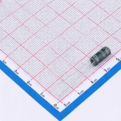 China GF Series Aluminum Electrolytic Capacitor Econd 1uF50V5x11GF Ideal for LED Applications and Motherboards for sale