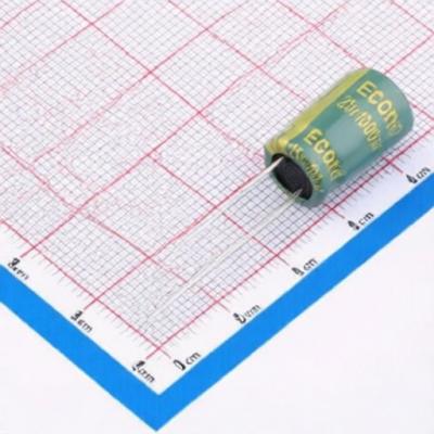 China Load Life Econd 1000uF25V10x17GF Aluminum Electrolytic Capacitor for Electronic Circuit Stability for sale