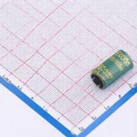 China aluminum electrolytic capacitor Econd 1500uF25V13x20GF designed for power supply LED and motherboard electronic for sale
