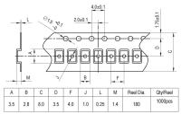 China CMOS SMD TCXO ECS ECS-327TXO-30-TR 328 by 25 mm Ceramic Package Ideal for RTC and LoRa WAN Devices for sale