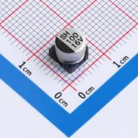 China Long Term Aluminum Electrolytic Capacitor FH 8101LCMAA05MH0001T with Rated Voltage from 4V to 100V DC for sale