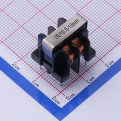 China Precision FH UU10.5-10mH line filter offering 10mH minimum inductance and 1.5 ohm maximum DC resistance for sale