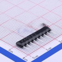 China High reliability miniature high density thick film network resistor FH A09-512JP with precise resistance values for sale