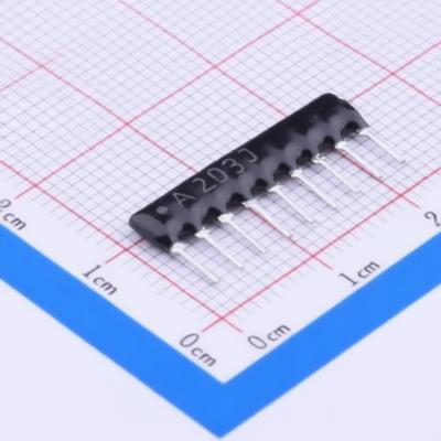 China Thick film network resistor FH A09-203JP with high reliability miniature assembly and ceramic substrate for sale