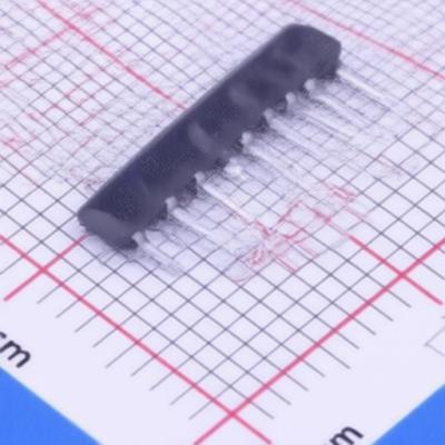 China Miniature thick film network resistor FH A09-221JP with protection coating and electrical stability for sale