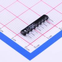 China Stable electrical capability high density thick film network resistor FH A08-224JP with lead free termination for sale