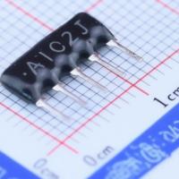 China High reliability miniature thick film network resistor FH A05-102JP designed for electronic assembly for sale