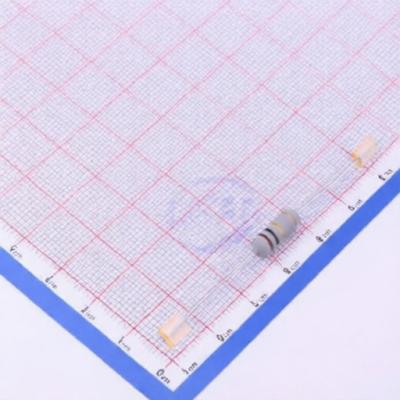China Metal oxide film resistor FH FHMOR-1W1R0J featuring non-flammable coating and high resistance values for sale