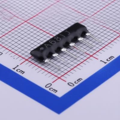 China Stable and miniature thick film network resistors FH A06-681JP suitable for precise resistance applications for sale