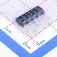 China Miniature high density thick film network resistor FH A05-333JP with stable electrical capability and performance for sale