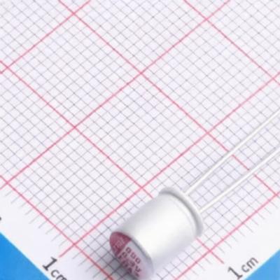 China Capacitors Featuring FOLLON EFRA6R3BK681M0608 with Low Equivalent Series Resistance and Endurance for sale