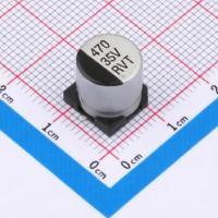 China V chip aluminum electrolytic capacitors FOLLON RVT1V471M1010 FVH series 35V470F 10 by 10.5 mm model for sale