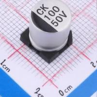 China Conductive Polymer Aluminum Electrolytic Capacitor Fujicon Elec CK1H101M-CRG10 High Temperature Rated for sale