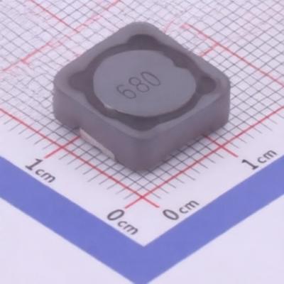China Electronic component GLE GCRH124-680MC with polyurethane coated copper wire and phenolic epoxy resin for sale
