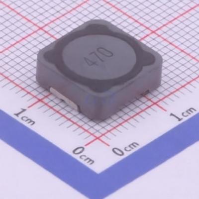 China Electronic Inductor GLE GCRH124-470MC with Nickel Zinc Ferrite Magnetic Powder and Polyurethane Wire for sale