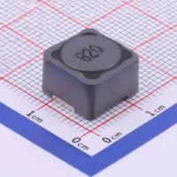 China Electronic component GLE GCRH127-820MC with black printing and polyurethane system coated copper wire for sale