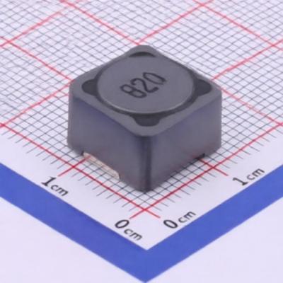 China Electronic component GLE GCRH127-820MC with black printing and polyurethane system coated copper wire for sale