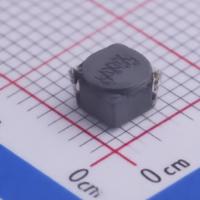 China RoHS certified GLE GCRH4D28-100MC inductors constructed from nickel zinc ferrite and phenolic epoxy resin for sale