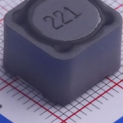China Electronic part GLE GCRH129-221MC made with polyurethane system coated copper wire and RoHS compliance for sale