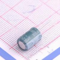 China LF Series Aluminum Electrolytic Capacitors Guangdong TOPAZ Elec Tech ELF1H101M081200I Ideal for Electronics for sale