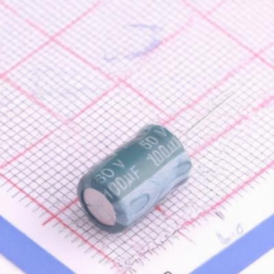 China LF Series Aluminum Electrolytic Capacitors Guangdong TOPAZ Elec Tech ELF1H101M081200I Ideal for Electronics for sale