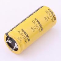 China LF Series Aluminum Electrolytic Capacitors Guangdong TOPAZ Elec Tech ELV2G271M255500Y Compliant With RoHS for sale
