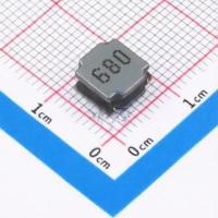 China Power Inductors HanElectricity NR8040-680M Offering Inductance Values and Tested Saturation Current for sale