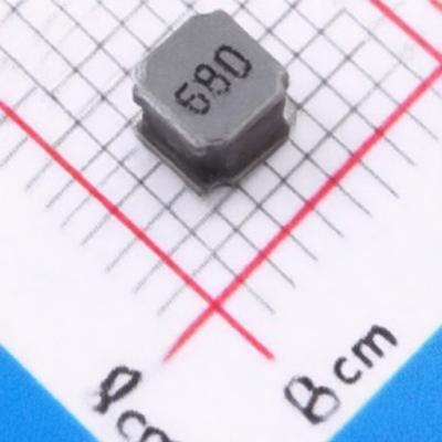 China Tape Packaged HanElectricity NR4030-680M Power Inductor Featuring Polyurethane Enamelled Copper Wire for sale