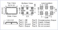 China High Reliability Oscillator Unit HCI 1532P8-1000.000J33DT with RoHS Compliance and Seam Seal Package for sale