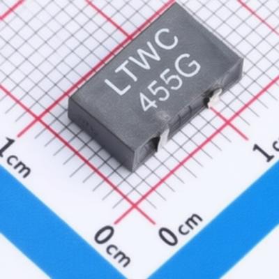 China Ceramic narrowband communication filter HCI HCCF2-455000-LTWCGL with RoHS compliance and compact size for sale