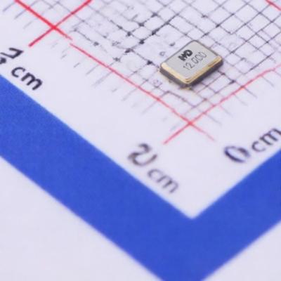 China Quartz Crystal Unit 12 MHz Frequency SMD3225 4pads Model HD 7B012000O01 for Oscillator Circuits for sale