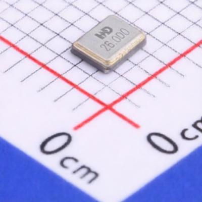 China 26MHz Quartz Crystal Unit HD 7B026000P01 RoHS Compliant SMD3225 4 Pads for Oscillator Applications for sale