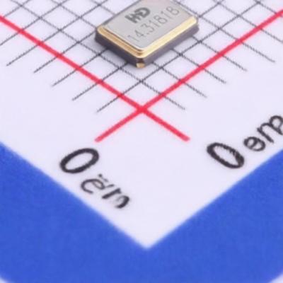 China RoHS Compliant 14.31818MHz Quartz Crystal Resonator SMD3225 4pads HD 7B014318R01 for in Oscillator Modules for sale