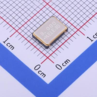 China Crystal Oscillator HELE SSR008000I3CHE-T 8 MHz Pb Free RoHS Compliant Frequency Stability Component for sale