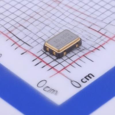 China Crystal Oscillator HELE SSI030000I3CHE-T 30 MHz Frequency Stable Pb Free RoHS Compliant Component for sale