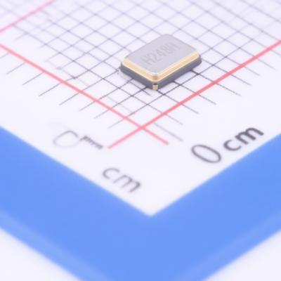 China Quartz Crystal Unit HELE X3S024000BK1H-Z 24 MHz Frequency with Fundamental Oscillation Mode and RoHS for sale