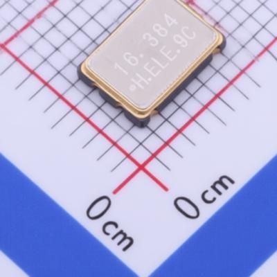 China Electronic Circuit Crystal Oscillator HELE SSR016384I3CH Featuring 16.384000MHz Frequency Stability for sale