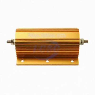 China Gold aluminum shell resistor Hongda RX24-250W-50R-J for industrial electronic high power performance for sale