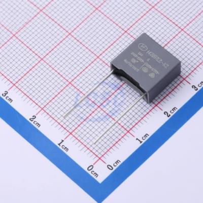 China Flame Retardant Plastic Case Capacitor HONGFA HCBB62X2 Q3104K40C000 Metallized Polypropylene Film Type for sale