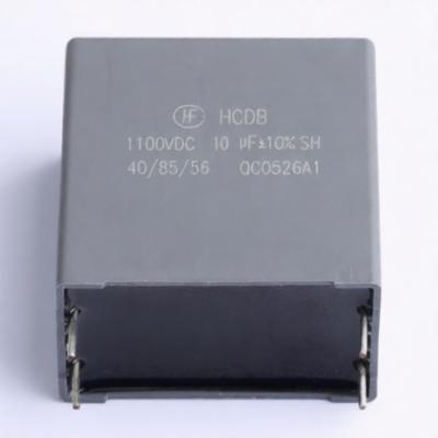 China DC Link Capacitor HONGFA HCDB 1M1005KF420 Metallized Polypropylene Film Square Plastic Case Epoxy Filled for sale