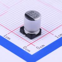 China Electrical device Honor Elec RVT1C221M0607 nominal size 6.8 voltage 110V current rating 110 compact size for sale