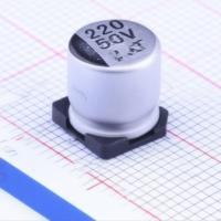 China durable Honor Elec RVT1H221M1010 featuring multiple ratings and 110 by 110 dimensions for industry for sale