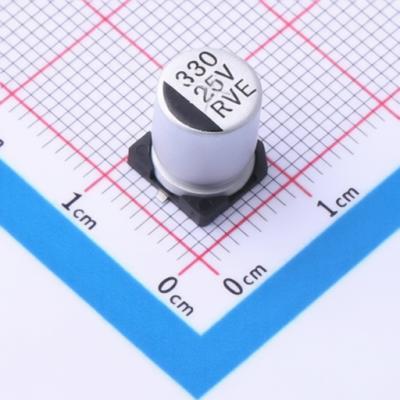 China Industrial component Honor Elec RVE1E331M0810 robust construction suitable for demanding environments for sale