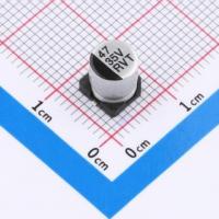 China Electronic capacitor Honor Elec RYRVT35V47UF6*7 with 6.3V voltage rating and wide capacitance options for sale