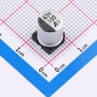 China Industrial electronic capacitors Honor Elec RYGVT63V100UF8*10 designed for operation and performance for sale