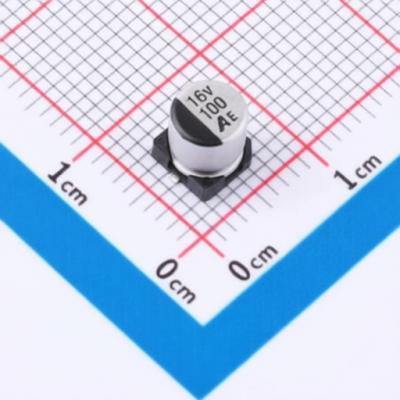 China Various resistance value resistor components for electronics Honor Elec GVE1C101M0505 product range for sale