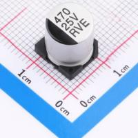 China Stable electronic capacitor Honor Elec RYRVE25V470UF10*10 suitable for multiple circuit applications for sale