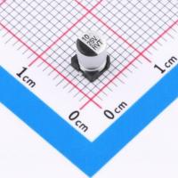 China Electronic components capacitor Honor Elec RYRVT25V10UF4 5 voltage 25V capacitance 10UF for circuits for sale